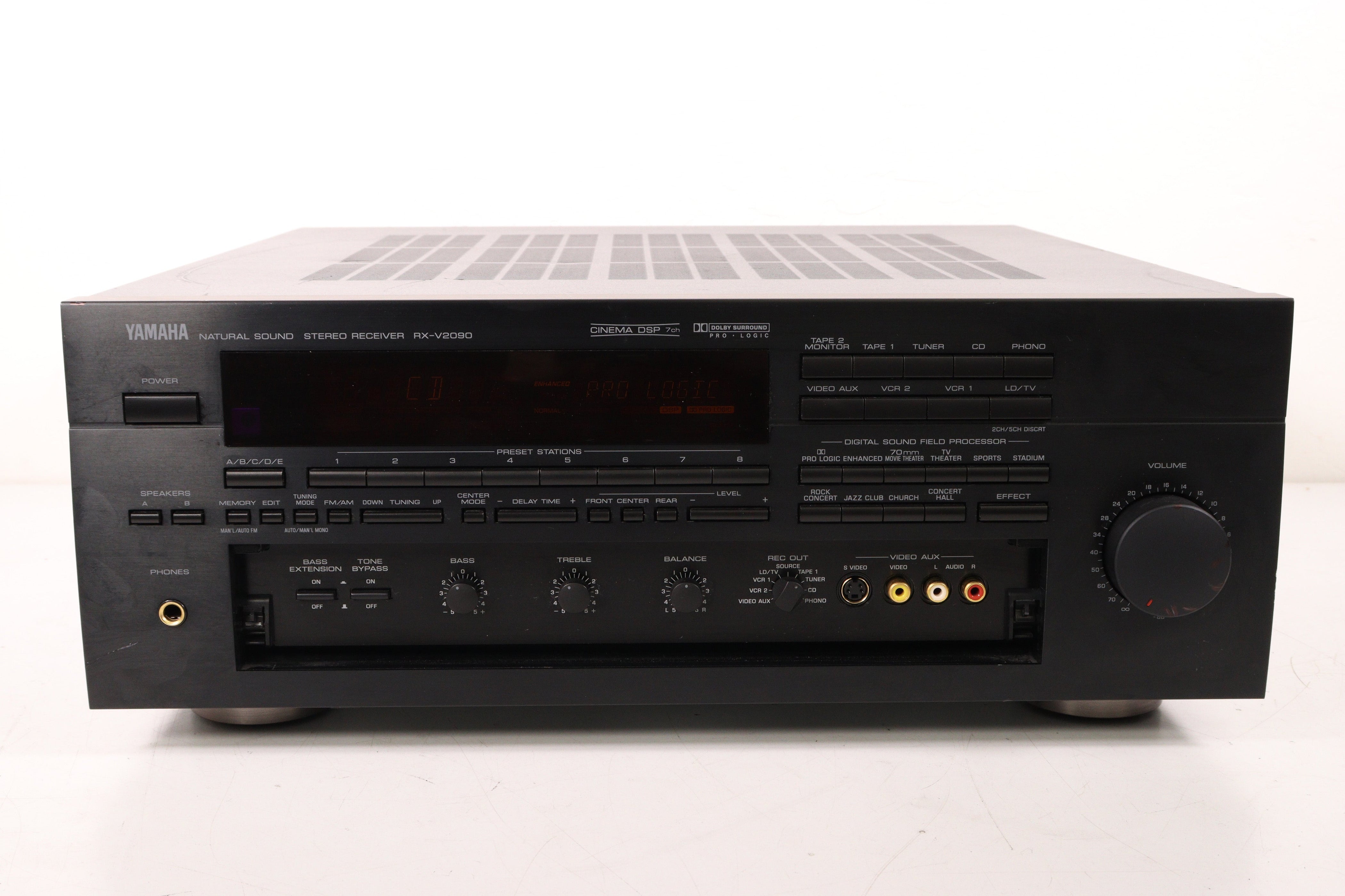 Yamaha RX-V2090 Stereo Receiver Phono AM/FM Radio (No Remote ...