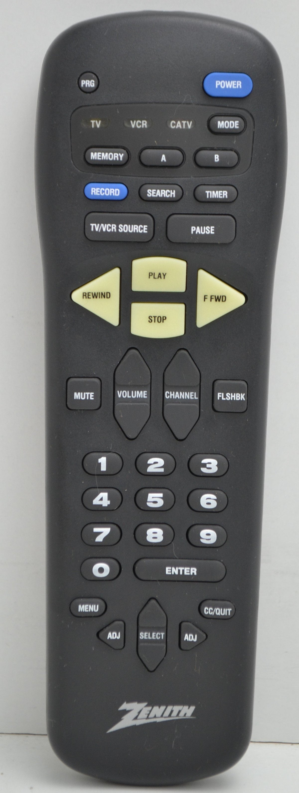 Zenith MBR 3350 remote for VHS/VCR model VR4125 — SpenCertified